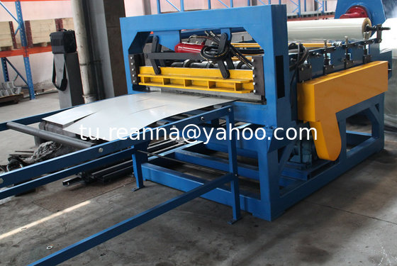 Simple Slitting and Cutting to Length Machine Double Layer C Z Purlin Roof Wall Panel Roll Forming Machine