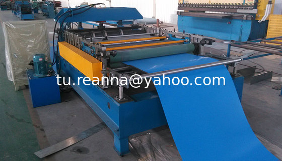 Simple Slitting and Cutting to Length Machine Double Layer C Z Purlin Roof Wall Panel Roll Forming Machine