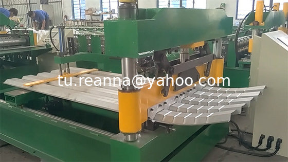 Automatic Type Metal Trapezoidal Type Roof Sheet Crimped-Curved Machine for Roll Forming Machine