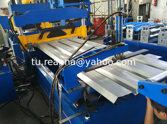 Automatic Type Metal Trapezoidal Type Roof Sheet Crimped-Curved Machine for Roll Forming Machine