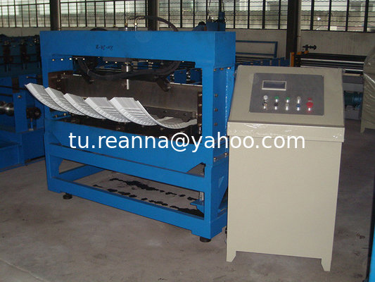 Hydraulic Crimped-Curved Machine for Metal Trapezoidal Type Roof Sheet Roll Forming Machine
