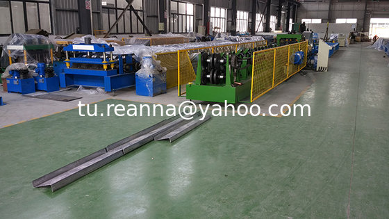 2 in 1 Exchange Type Roll Forming Machine Pre Punching and Cutting C Z Purlin Forming Machine