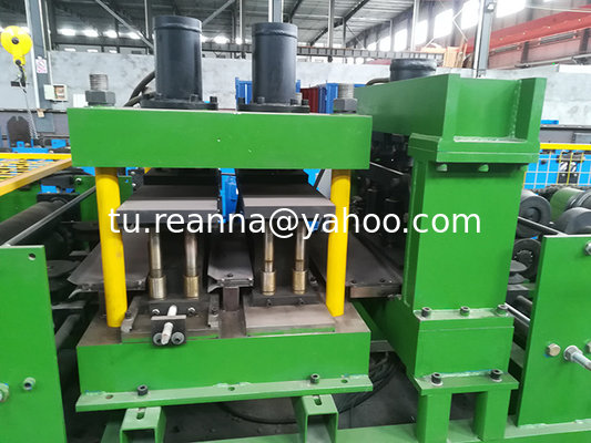 Z Purlin Roll Forming Machine C Type Punching Hole Roll Forming Line Metal C Shape Steel Profile Machines
