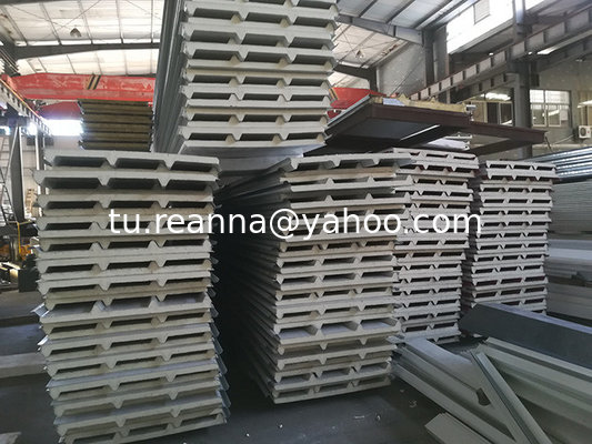 Polyurethane(PU) Steel Sheet Roof Panel Sandwich Panel Exterior Wall  PU Sandwich Panel
