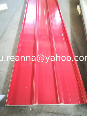 Colored Steel Wall Or Roof Materials Polyurethane(PU) Sandwich Panel PU Sandwich Panel Roof Panel