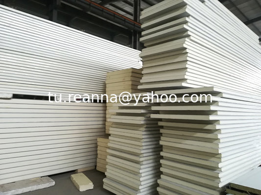 Good Price Insulated Panels Exterior Wall and Roof PPGI Steel 950# Polyurethane PU Sandwich Panel