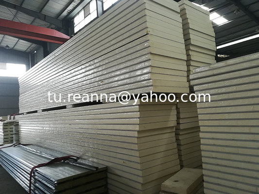 Good Price Insulated Panels Exterior Wall and Roof PPGI Steel 950# Polyurethane PU Sandwich Panel
