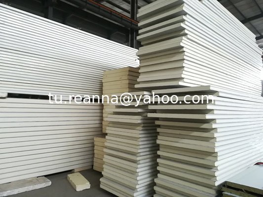 Good Price Insulated Panels Exterior Wall and Roof White PPGI 950# Polyurethane PU Sandwich Panel