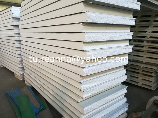 Good Price Waterproof Exterior Wall and Roof  PPGI Steel 970# EPS Sandwich Panel Polystyrene Sandwich Panel