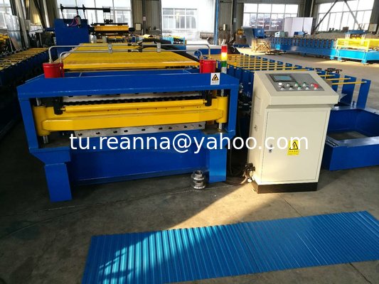 IBR and Corrugated Sheet Double Layer Roll Forming Machine
