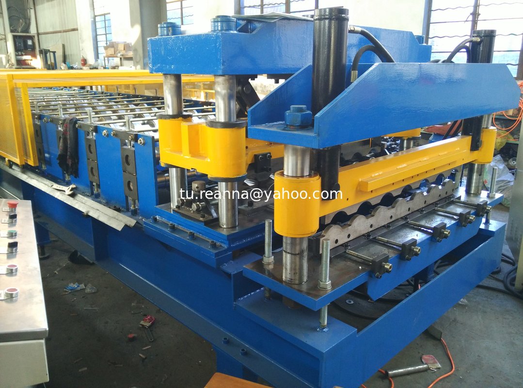 960 Roof Tile Metal Sheet Panel Roll Former Steel Profiling Equipment Roll Forming Machine