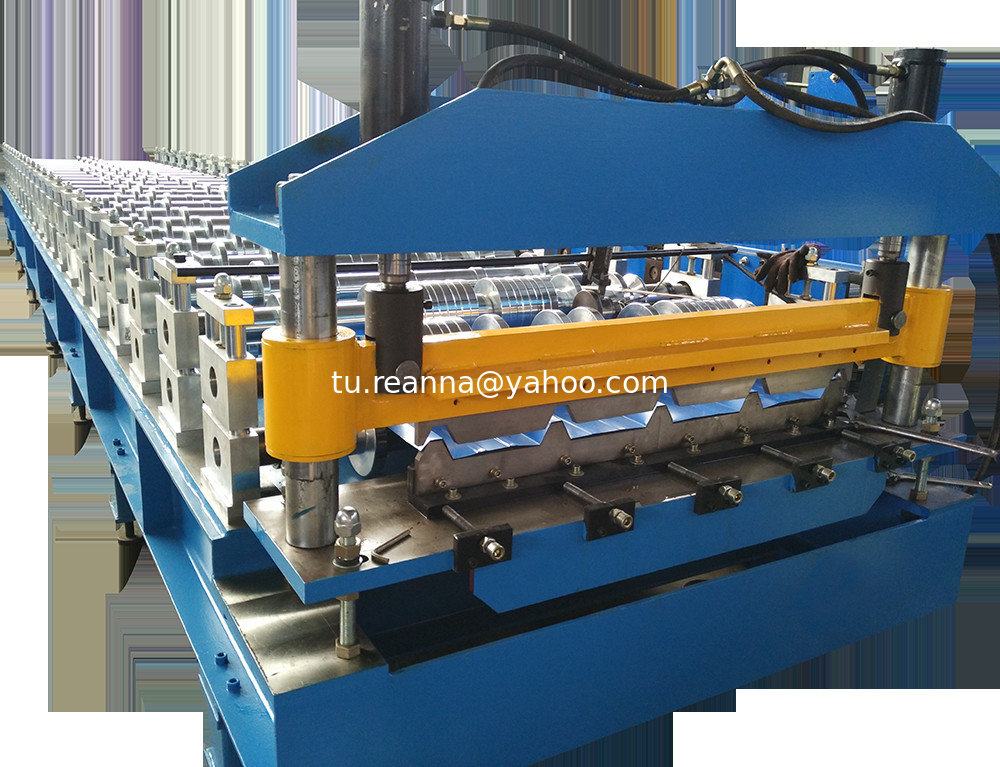 Roll Forming Machine  IBR Roof Panel Trapezoidal Roofing Sheet Roll Forming Line Metal Profile Machines