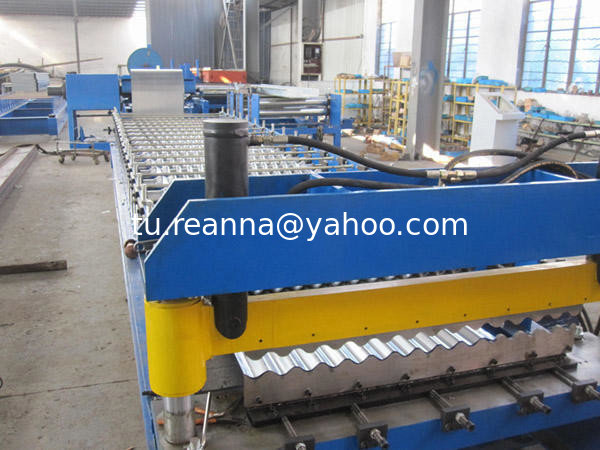 Corrugated Roofing Sheet Roll Forming Machine profile roll forming machine
