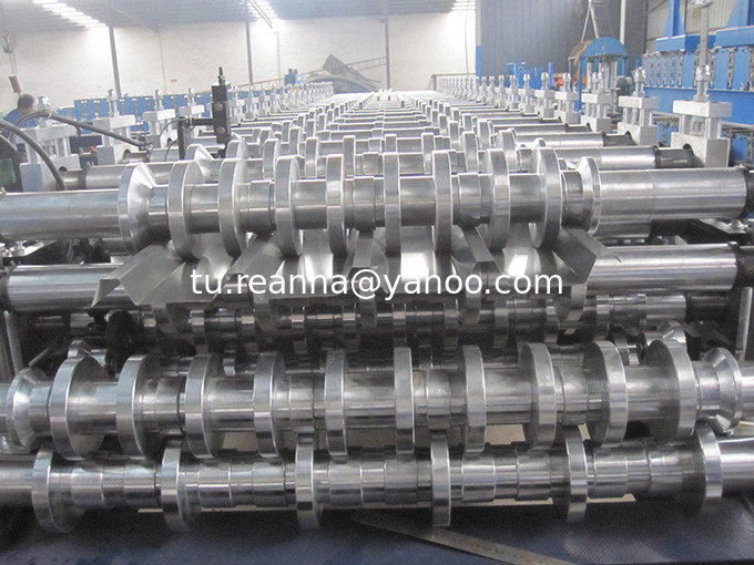 Double Layer Roll Forming Machine Dual Level Roll Forming Machine for Corrugated Sheets Trapezoidal Roof or Wall Panels