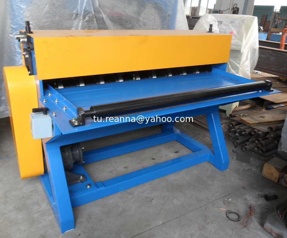 Simple and Smallest Steel Sheet Slitting Machine For 0.3mm -1.0mm Metal Sheet Slittor Shutter Door Roll Forming Machine
