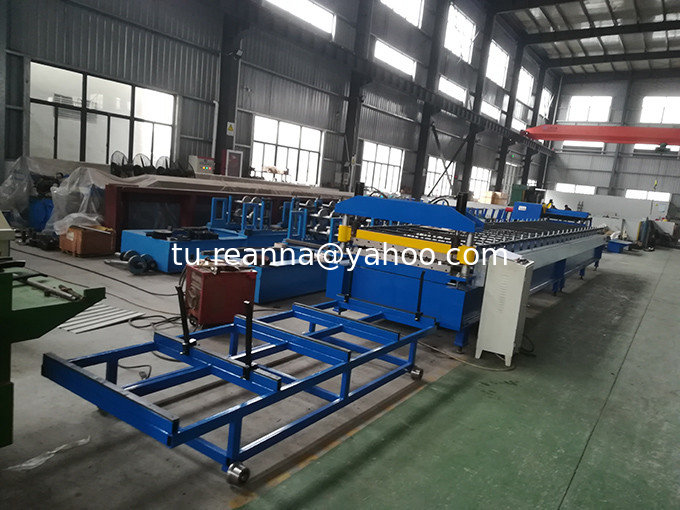 IBR Trapezoidal Roof Wall Panel Roll Forming Machine Metal PPGI Galvanized Steel Profile Lines