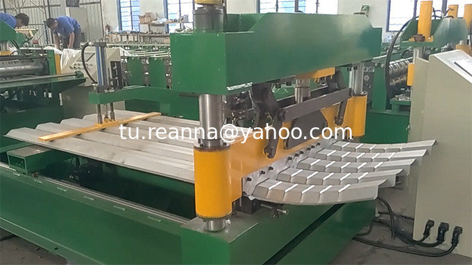 Automatic Type Metal Trapezoidal Type Roof Sheet Crimped-Curved Machine for Roll Forming Machine