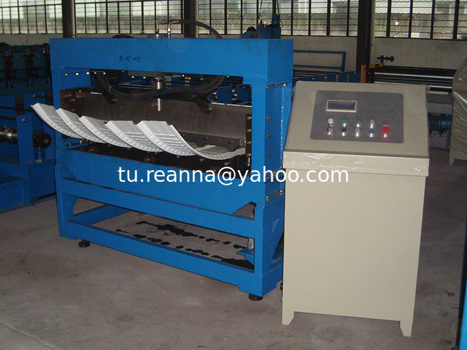Hydraulic Crimped-Curved Machine for Metal Trapezoidal Type Roof Sheet Roll Forming Machine