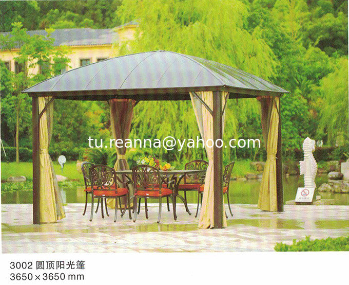 Outdoor Garden Roof Panel Roll Forming Machine for Steel Leisure Pavilion