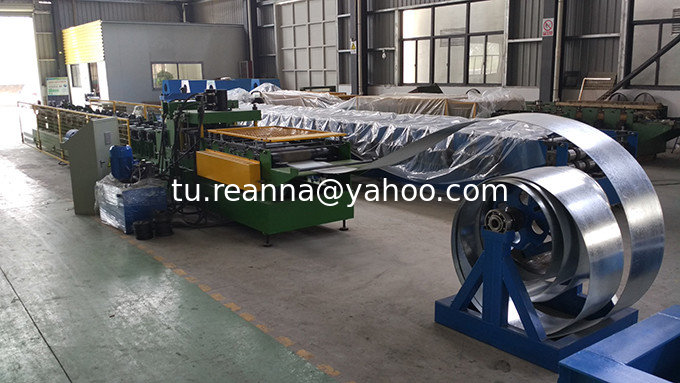 Pre Punching and Cutting C Z Purlin 2 in 1 Exchange Type Roll Forming Machine  Forming Machine