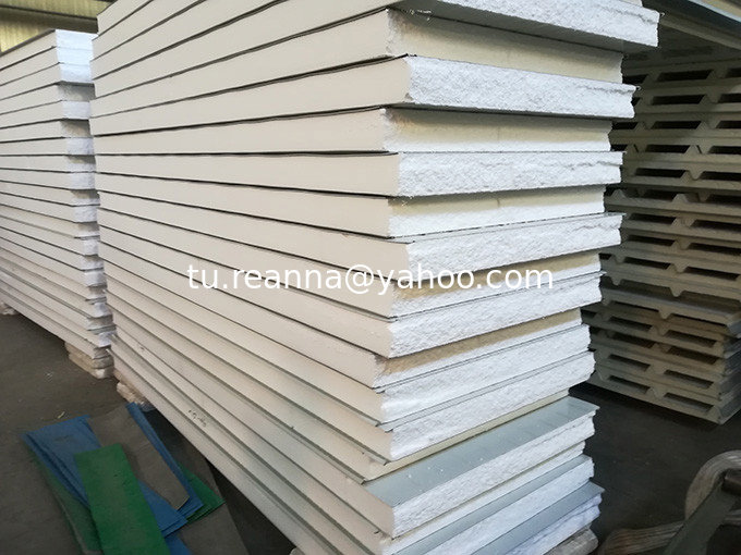 Wall Panel and Roof Panel Polystyrene Sandwich Panel Waterproof Exterior PPGI Steel EPS Sandwich Panel
