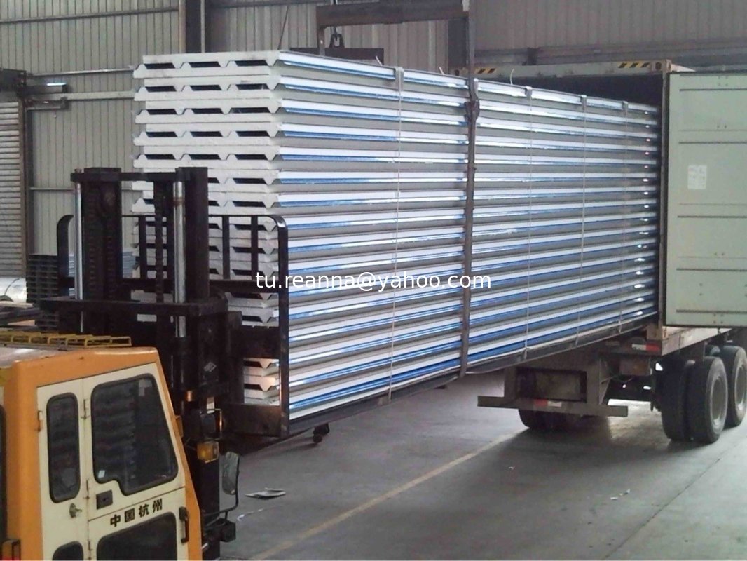 Good Price Waterproof PPGI Steel 970# EPS Sandwich Panel Polystyrene Sandwich Roof Panel