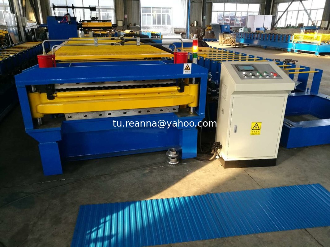 IBR and Corrugated Sheet Double Layer Roll Forming Machine