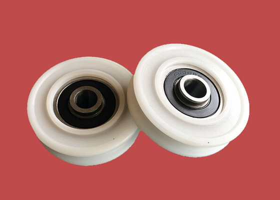 U Groove Miniature Ball Bearing Plastic White Cover BSU6000 Mechanical Hardware