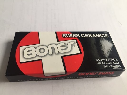 Original REDS Ceramic Ball Bearing 1 Set Of 8 608 RS 8mm Skateboard