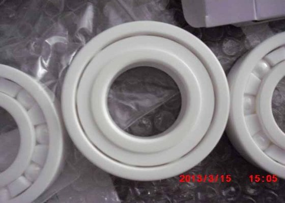Hybrid Ceramic Bearings , High Precision Ceramic Skate Bearing Superb Stability