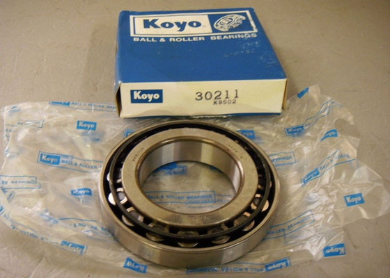 Single Direction  KOYO Bearing 55 x 100 x 21MM Taper Roller Bearing 30211JR