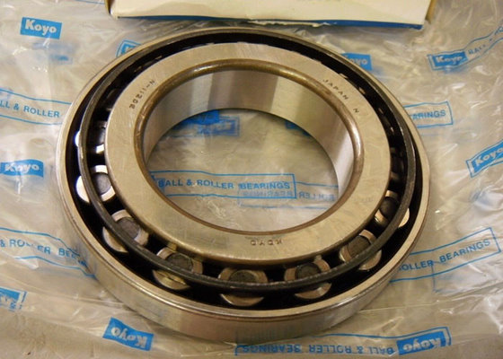 Single Direction  KOYO Bearing 55 x 100 x 21MM Taper Roller Bearing 30211JR