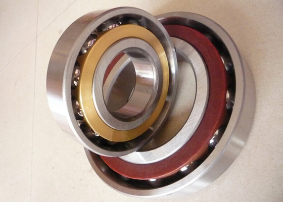 Four Point High Speed Ball Bearings QJ / QJF 1018 Separable Brass Cage