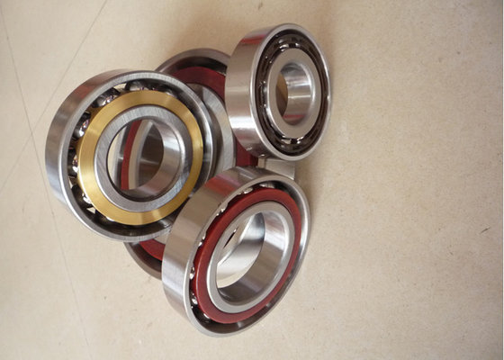 Four Point High Speed Ball Bearings QJ / QJF 1018 Separable Brass Cage