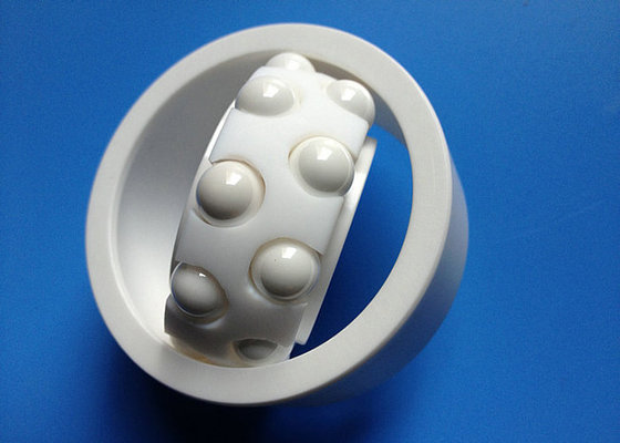 Zirconia Ceramic Parts Industrial High Speed Ball Bearings Ceramic Corrosion Protection