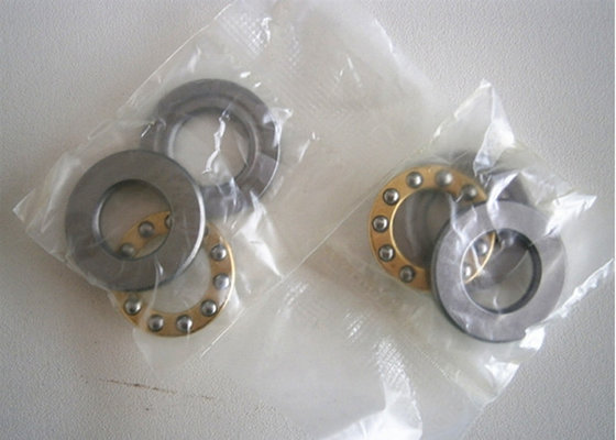 Chrome Steel Plane Miniature Thrust Bearings Brass Cage Low Voice