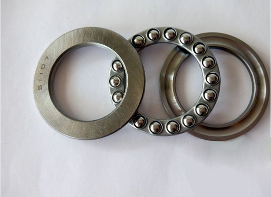 Light Flat Seat Thrust Ball Bearing Steel GCR15 High Precision