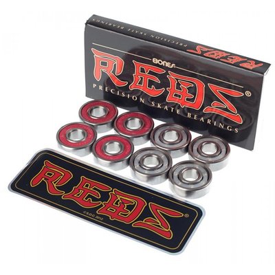 Bones Super REDS Skate Rated Skateboard Bearings High Speed Long Life