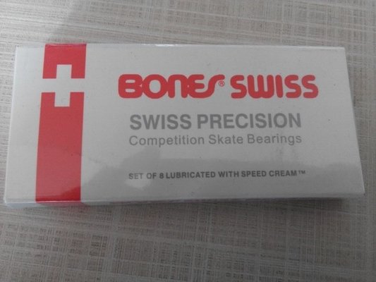 Bones SWISS Skateboard 608 Ceramic Bearing Precision Competition Longboard
