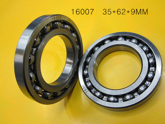 16007 35 x 62 x 9 MM Deep Groove Ball Bearing Chrome steel Bearing