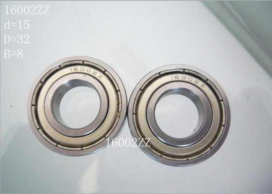 Iron Carbon GCR15 Stainless Deep Groove Ball Bearing 16001 16002 zz/2rs
