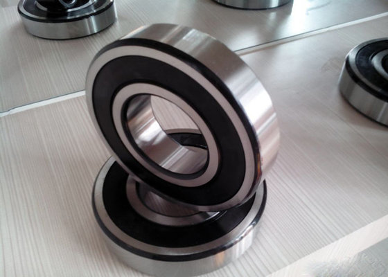 Low Vibration  Sealed  Deep Groove Ball Bearings 6207-2RS High Temperature Motor  GCr15 Bearing