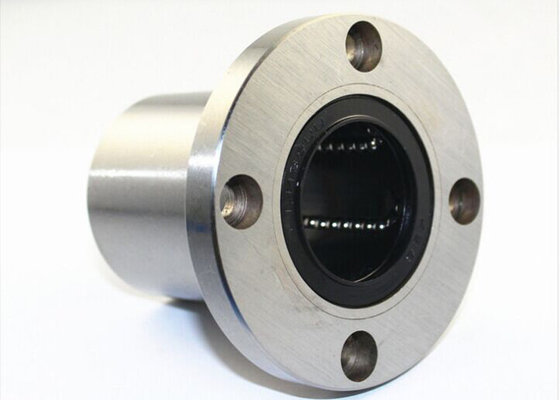 8 x 15 x 17mm Bearing LMF8SUU For Medical Devices LMK8SUU Round Flange Linear Bearing