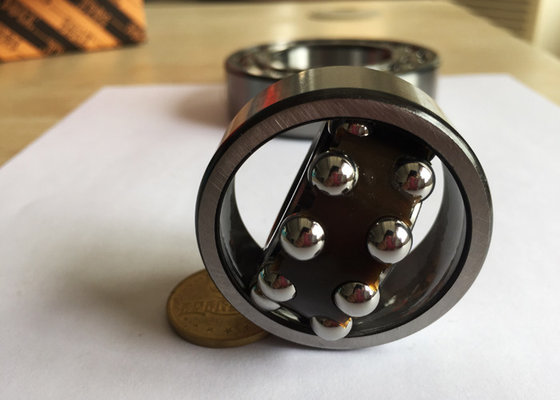 High Precision 128 / 1028 Self Aligning Ball Bearing Chrome steel GCr15 Double Row Ball Bearing Series