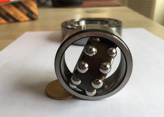 High Precision 128 / 1028 Self Aligning Ball Bearing Chrome steel GCr15 Double Row Ball Bearing Series