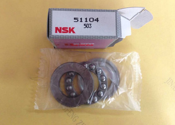 Flat Seat Nsk Radial Thrust Bearing 51104 20mm × 35mm × 10mm