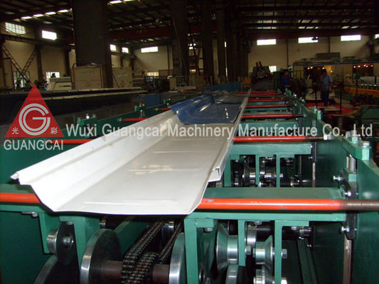 Unique Joint Hidden Roof Panel Roll Forming Machine , Waterproof Sheet Roof Making Machines