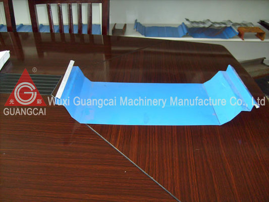 Unique Joint Hidden Roof Panel Roll Forming Machine , Waterproof Sheet Roof Making Machines