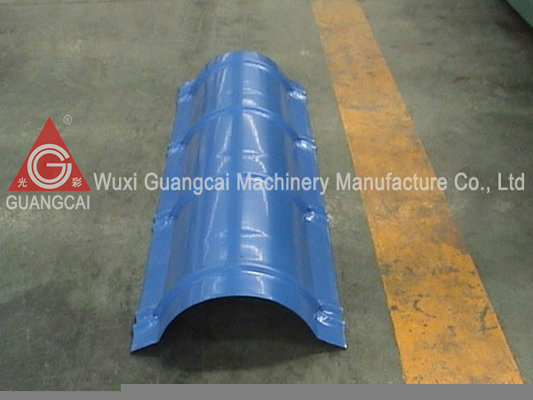 Professional Waterproof Roofing Panel Ridge Cap Roll Forming Machine for House Building