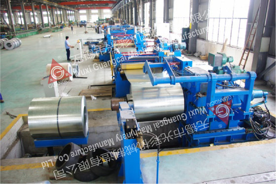 Pickled Plate or Galvanized Plate Aluminum / Steel Coil Slitting Line Metal Slitting Machine